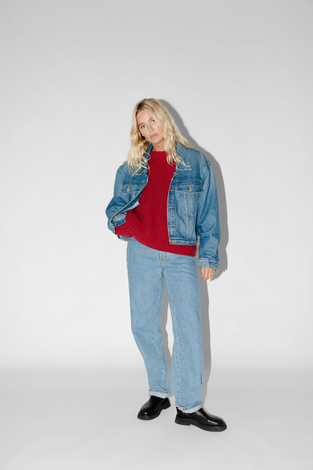 JS DENIM JACKET - MID WASH – James Street Co