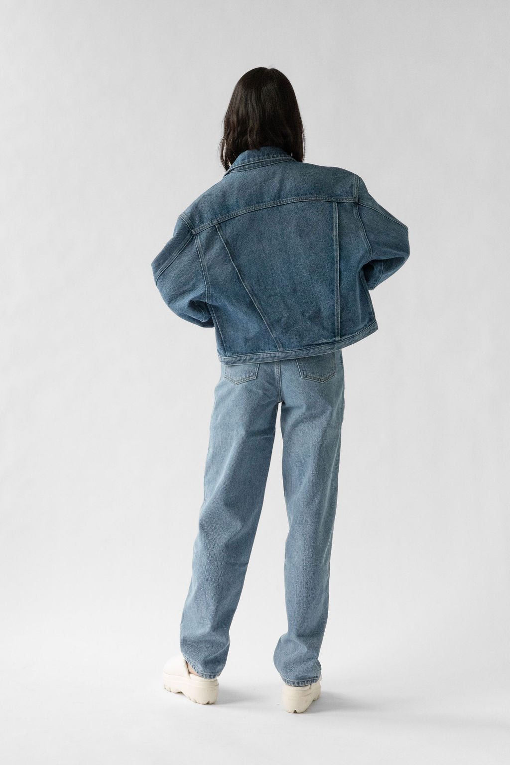 JS DENIM JACKET - MID WASH – James Street Co
