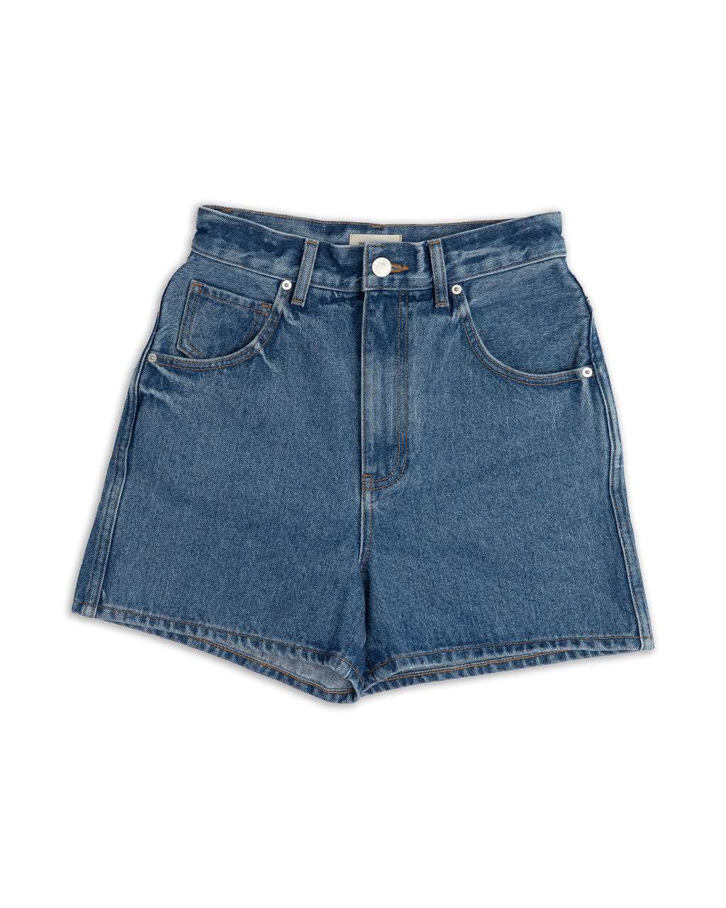 JS RELAXED DENIM SHORT - MID WASH – James Street Co